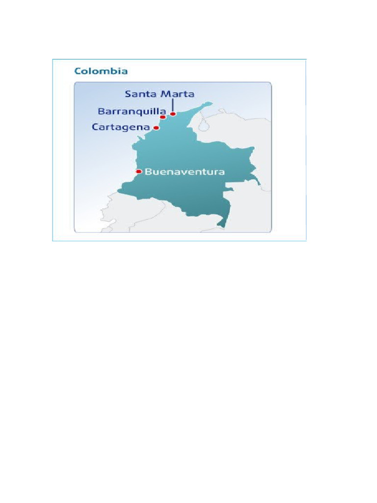 Principales Puertos Der Colombia | PDF