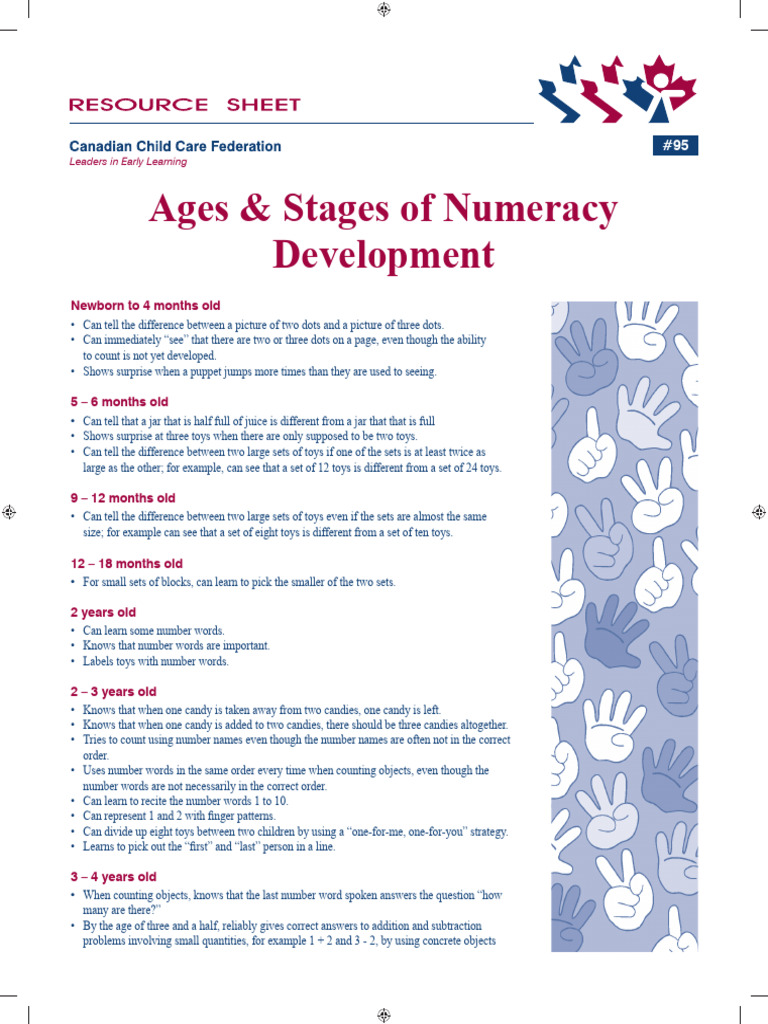 Numeracy Development | PDF