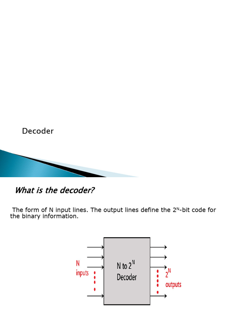 VLSI Decoder Overview and Truth Tables | PDF