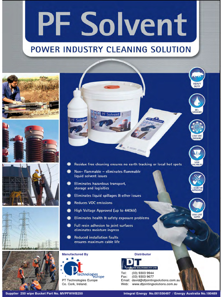 PF Solvent Data | PDF | Technology & Engineering