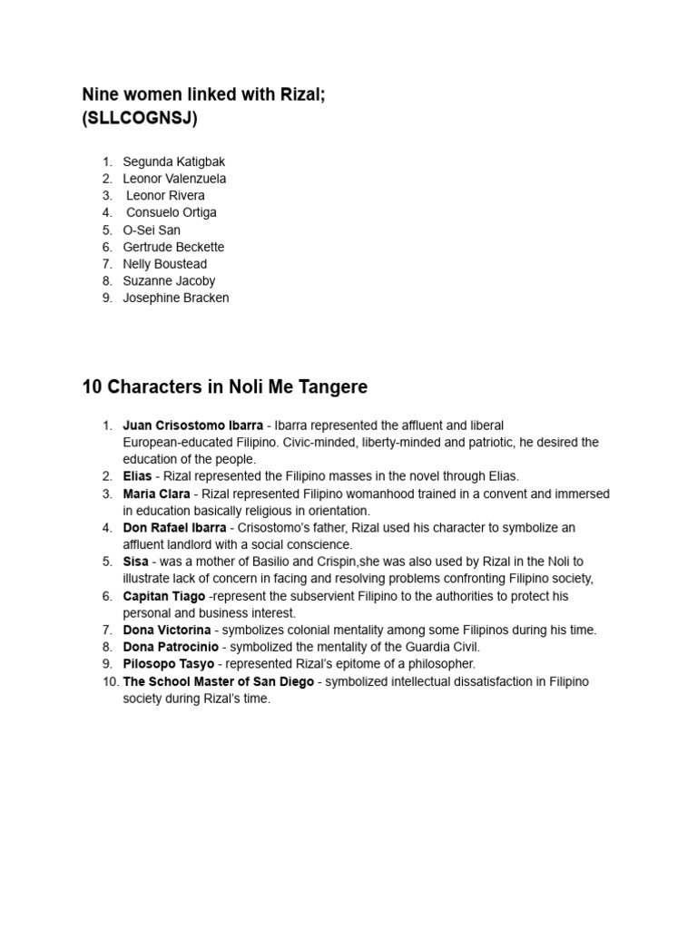 Life and Works of Rizal Reviewer in Finals | PDF | History