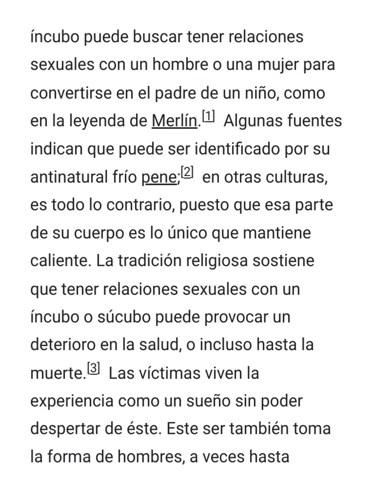 Íncubo - Wikipedia, La Enciclopedia Libre | PDF | Íncubo | Mitología