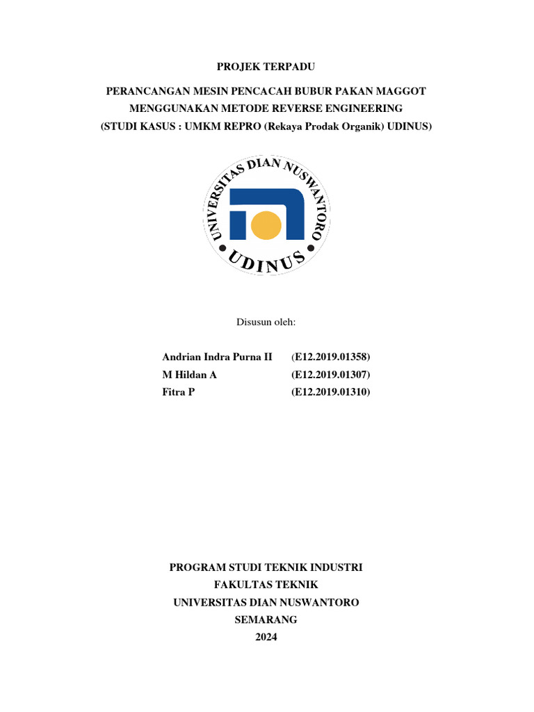 Projek Terpadu 19 Teknik Pdf
