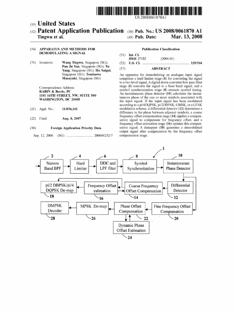11 836 141 Apparatus and Methods For Dem | PDF