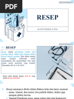 Dasar-Dasar Resep dan Salinan Resep | PDF