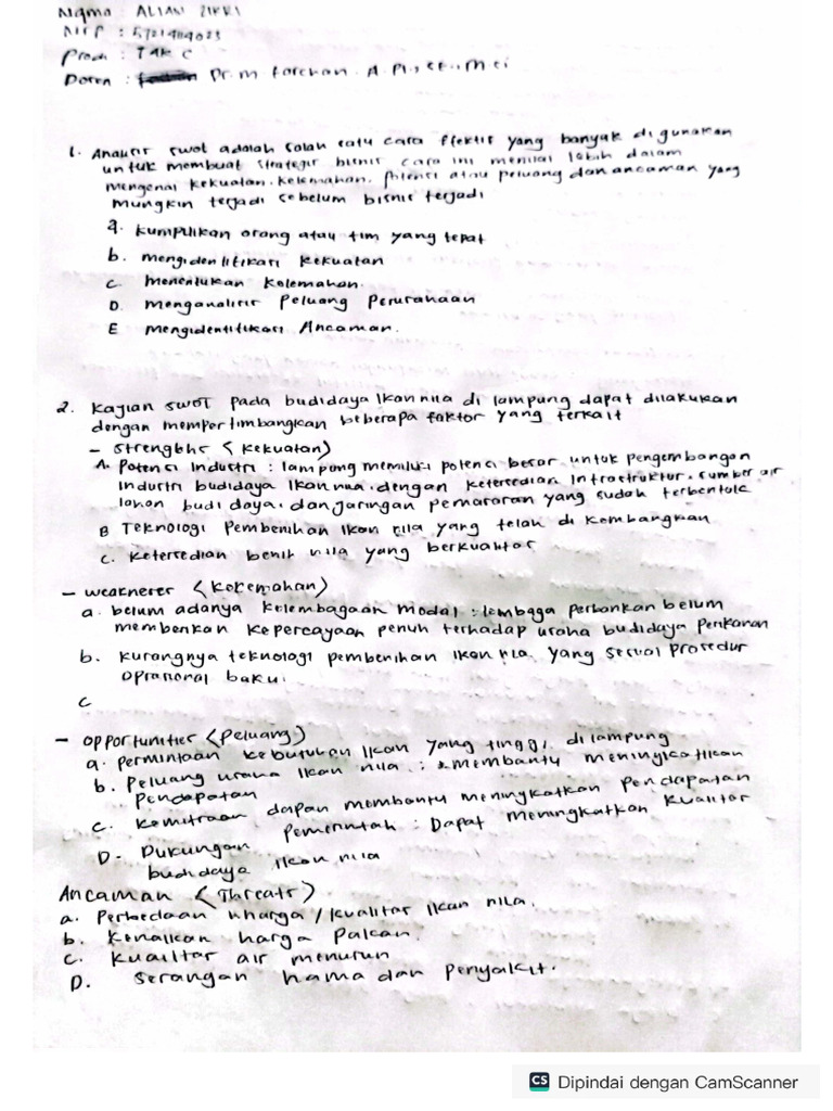 Alian Zikri Uas Pak Farhan | PDF