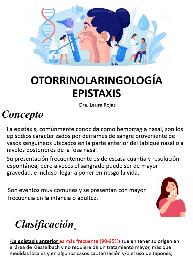 Epistaxis | PDF | Causas de la muerte | Medicina