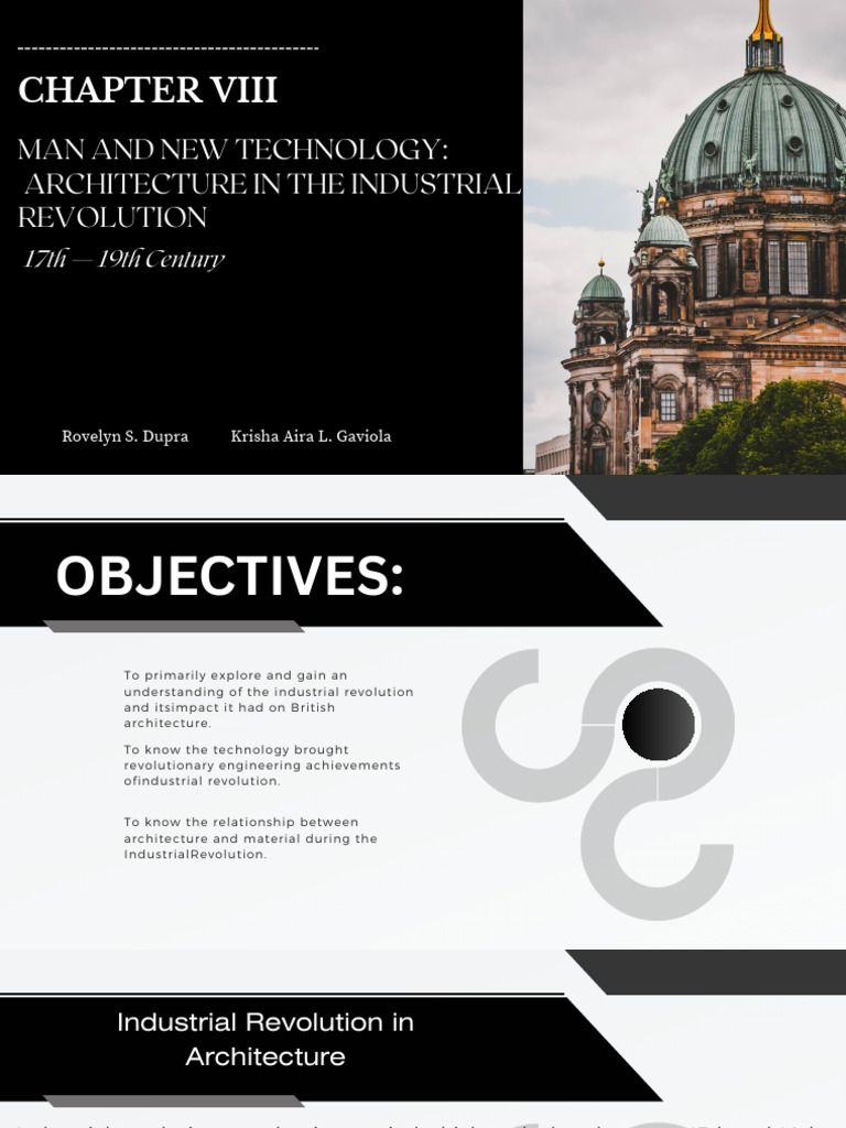 CHAPTER VIII MAN AND NEW TECHNOLOGY ARCHITECTURE IN THE INDUSTRIAL ...