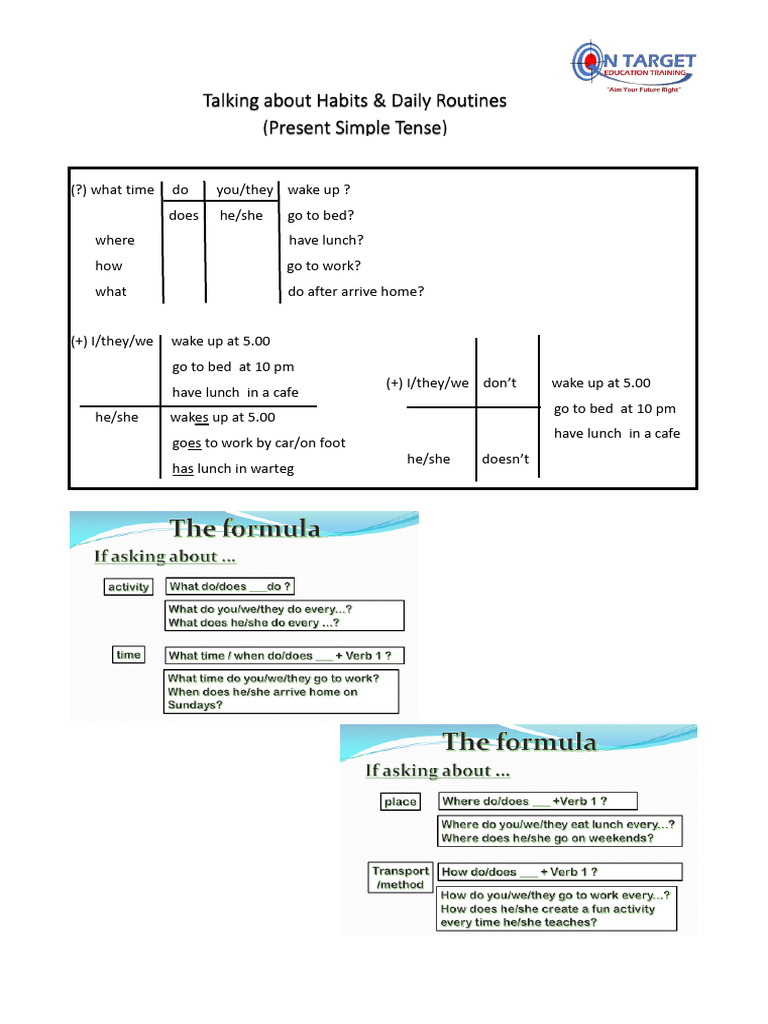 Materi Daily Routines | PDF | Self-Improvement | Wellness