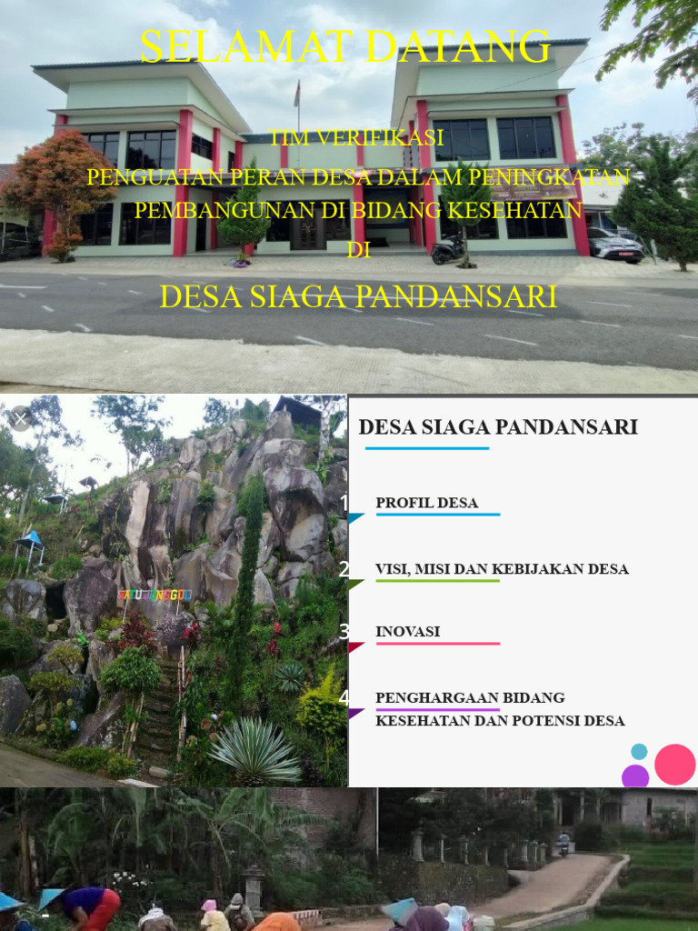 Presentasi Desa Siaga | PDF