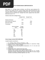 Mix Design Beton SNI 7656:2012 | PDF