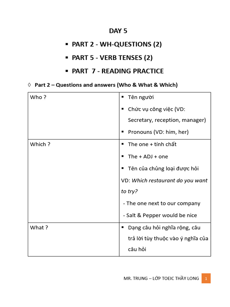 Handout Day 5 | PDF