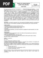 Tcle Remocao de Implante Subdermico Hormonal para Contracepcao | PDF ...