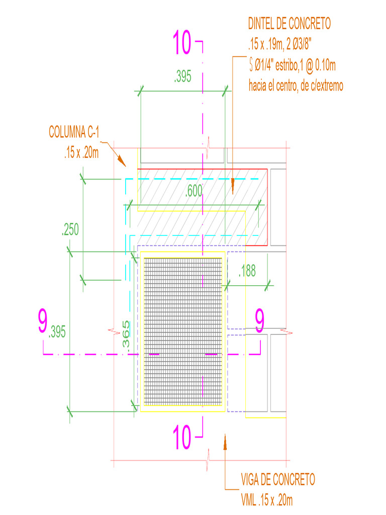 Dintel y Viga de Concreto Especificaciones | PDF