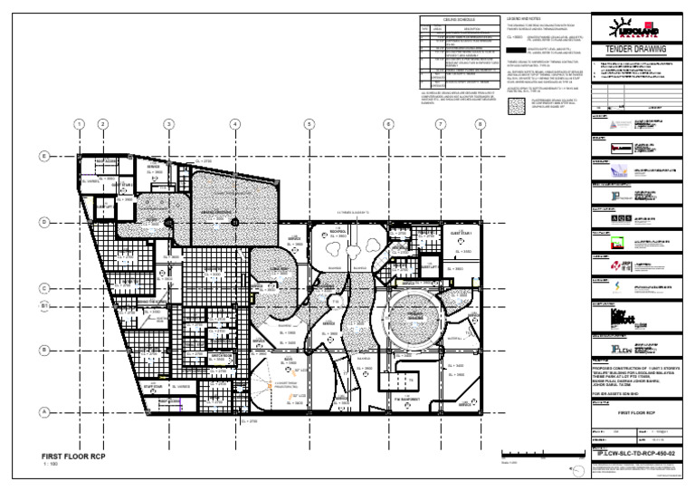 W-SLC-TD-RCP-450-02-1st FLR RCP | PDF | Ceiling