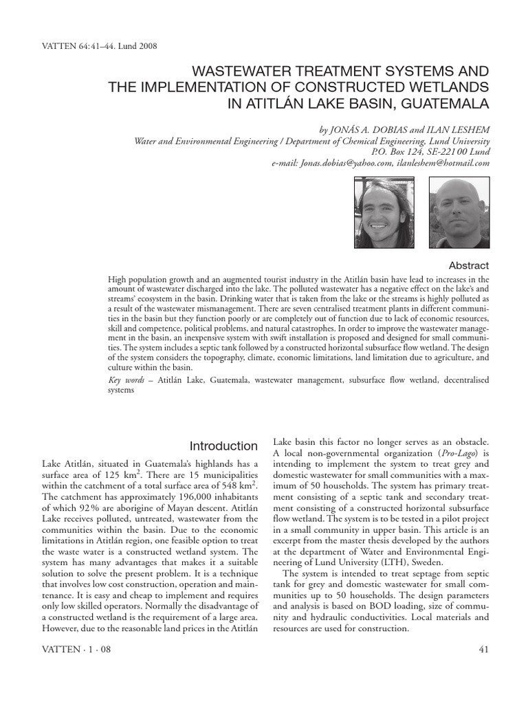 48 Article 3287 | PDF | Septic Tank | Wetland