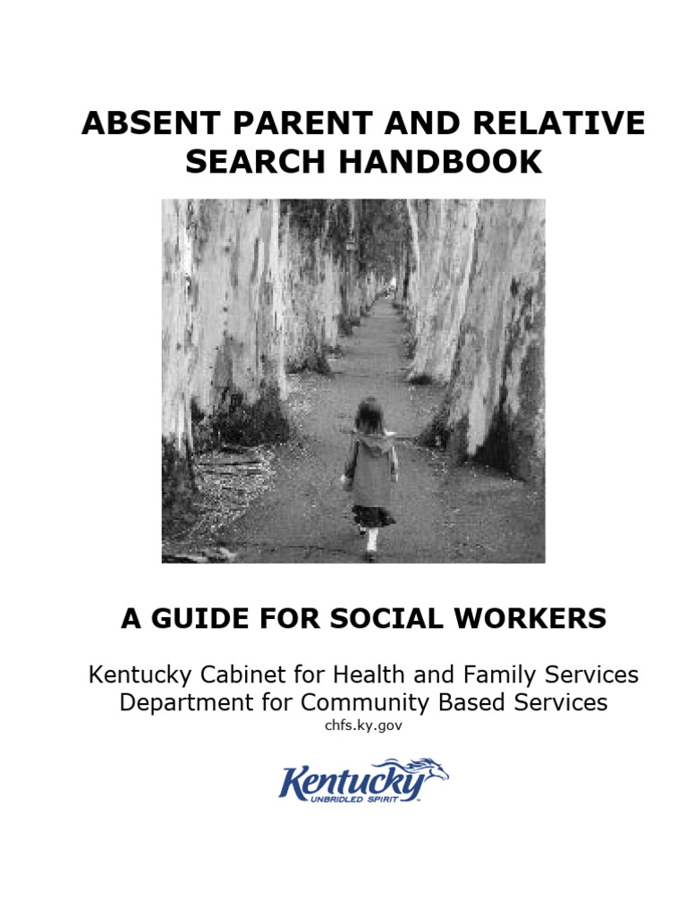 Absent Parent and Relative Search Handbook 2 | PDF | Child Support | Parent