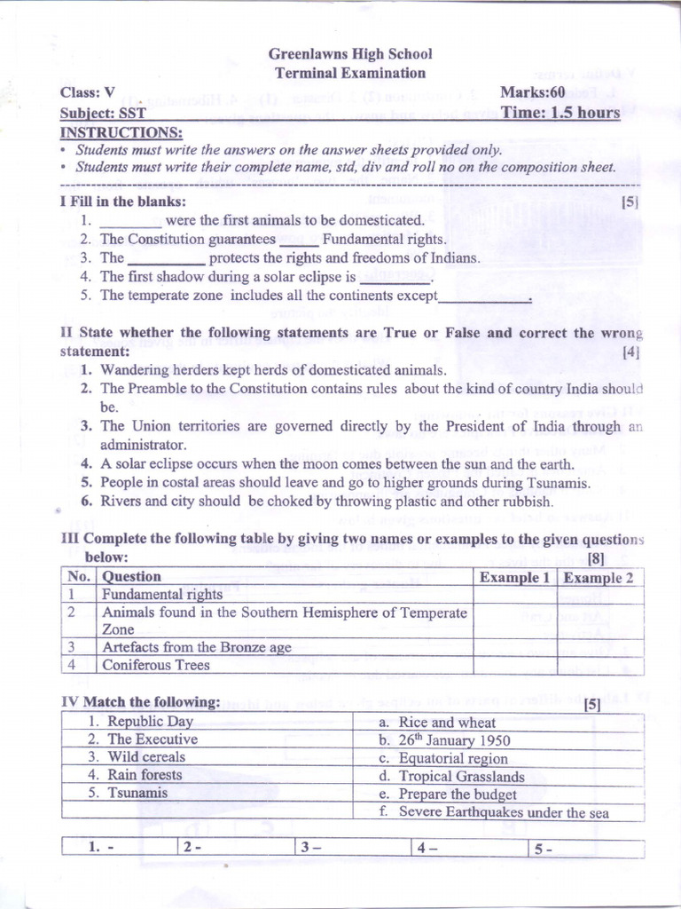 Sst 5std terminals | PDF