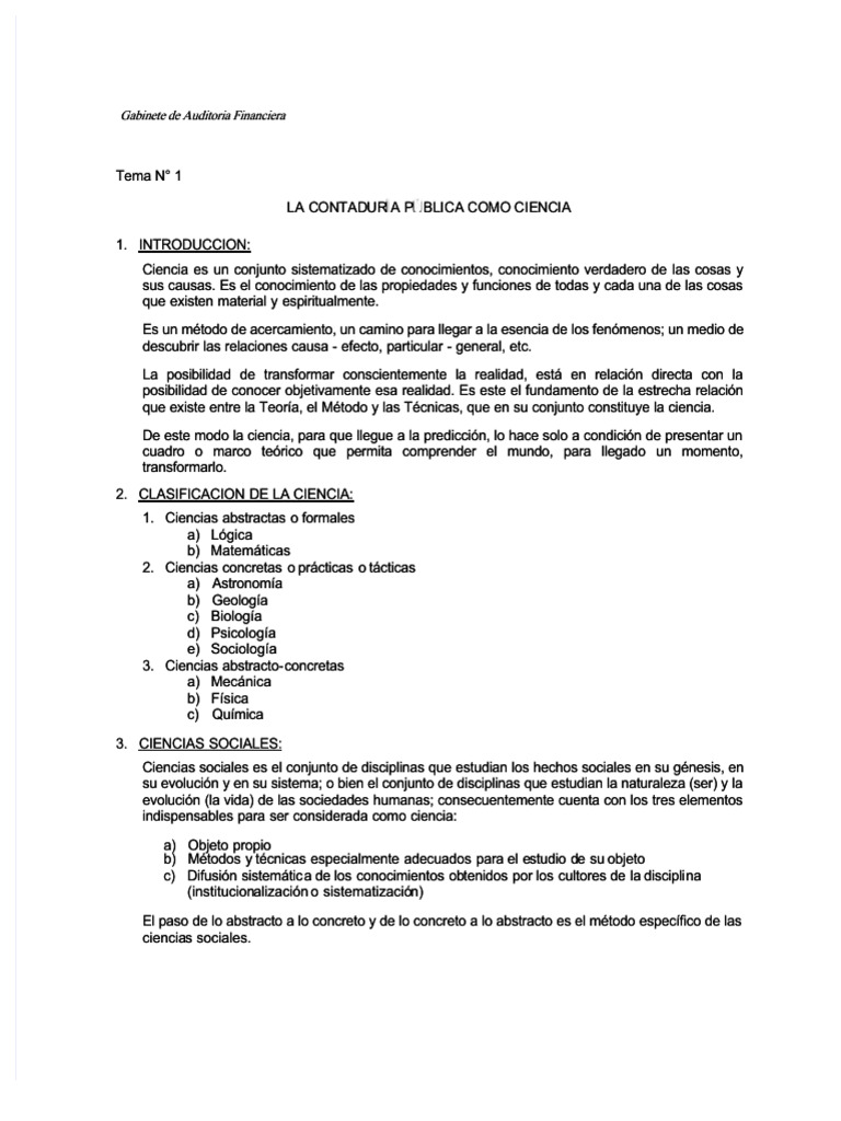 PDF Gabinete Audi Financiera Temas 1 3pdf Compress | PDF | Auditoría ...