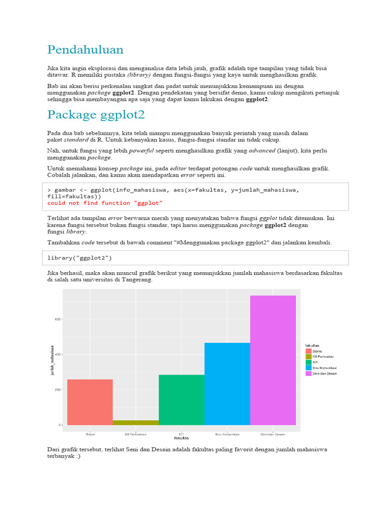 Modul 1,3. Chart & Graphic | PDF