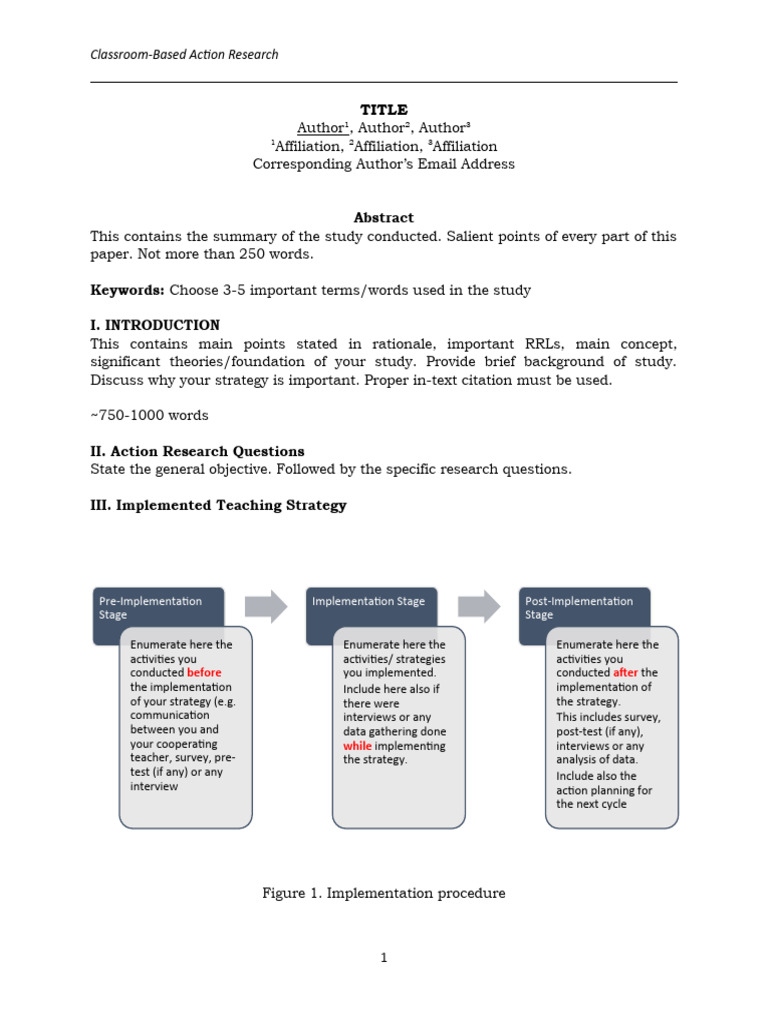 CBAR - SAMPLE | Download Free PDF | Action Research | Data