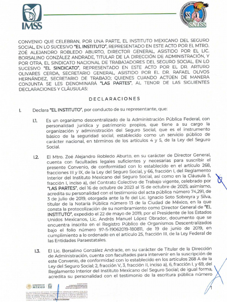 CONVENIO TXT 2024 | PDF