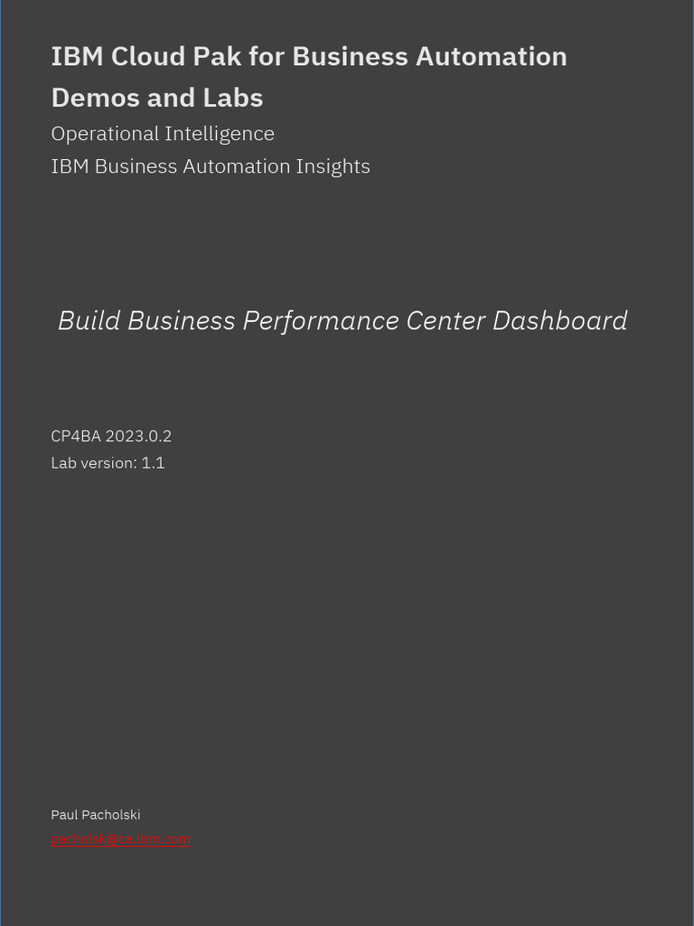 Lab Guide - Operational Intelligence - BAI - Build Business Performance ...
