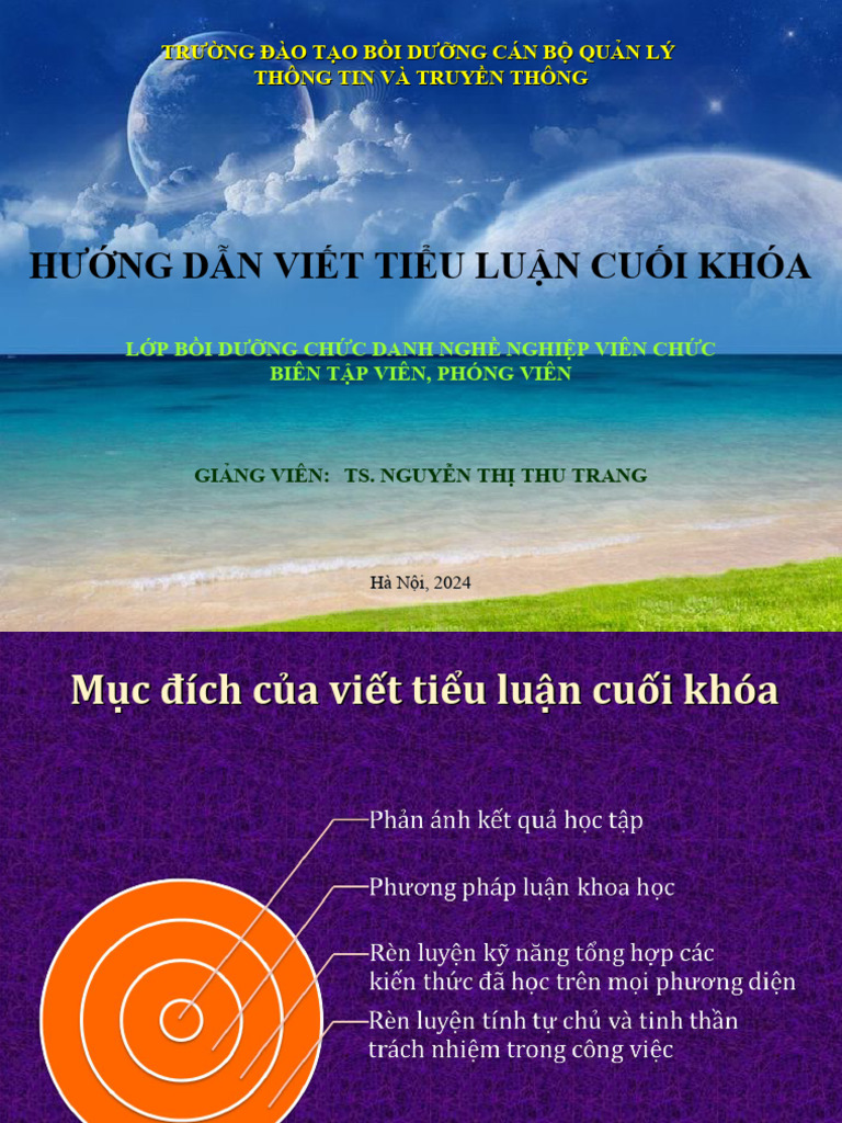 HD Tieu Luan Cuoi Khoa 2024 (BTVPV) | PDF