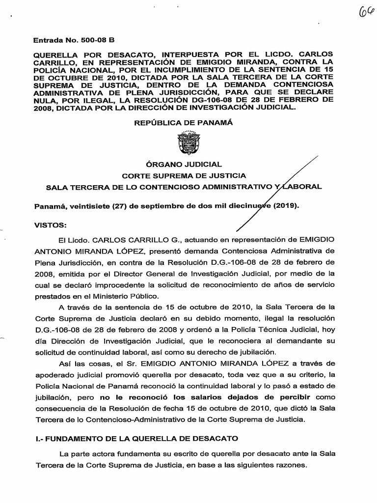 Emigdio Carrillo Desacato | PDF | Policía | Crimen y violencia