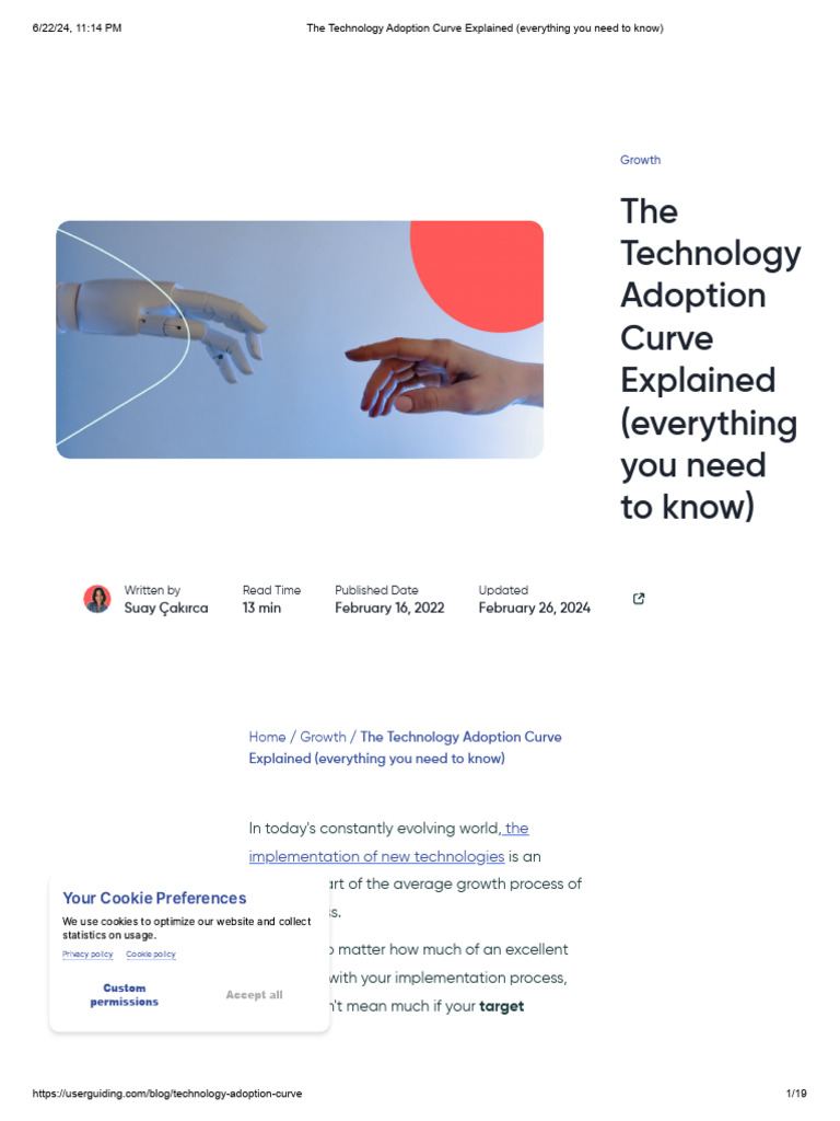 The Technology Adoption Curve Explained (Everything You Need To Know ...