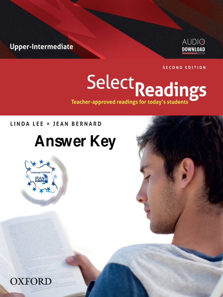 Evolve 5-Select Readings Upper-Intermediate Answer Key Final- پاسخ نامه | PDF | Human ...