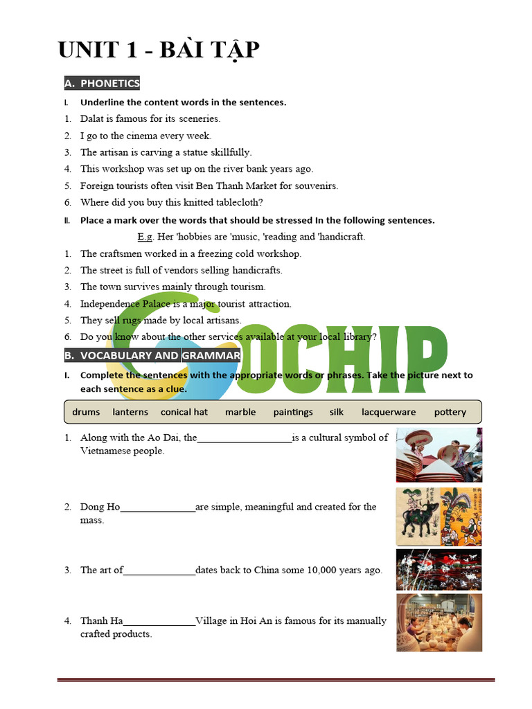 Unit 1 - BT B Sung | PDF