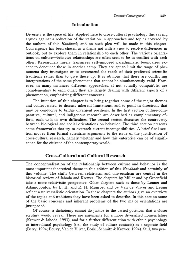 Exploring Cross-Cultural Psychology | PDF | Psychology | Emotions