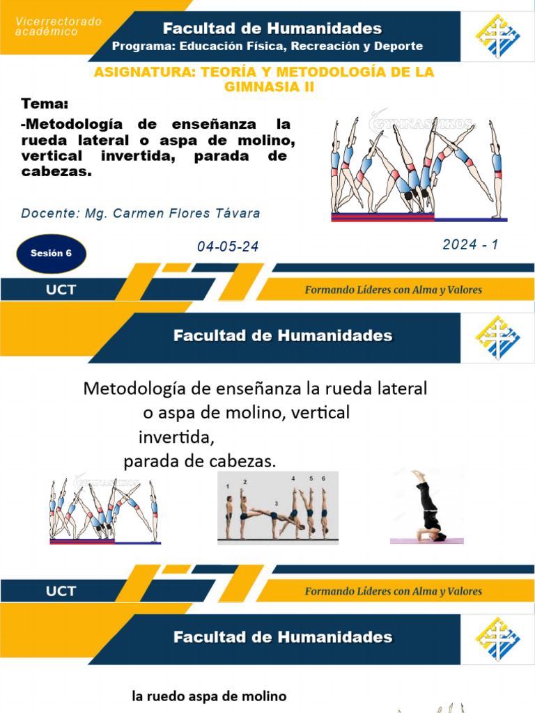 PPT6 | PDF | Gimnasia | Flexibilidad (anatomía)