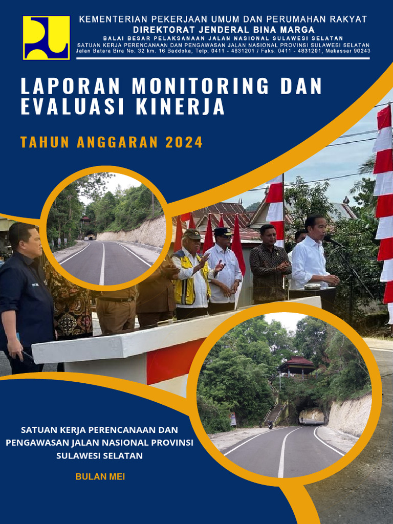 Laporan Monitoring Bulan Mei Ta. 2024 Satker p2jn Prov. Sulawesi ...