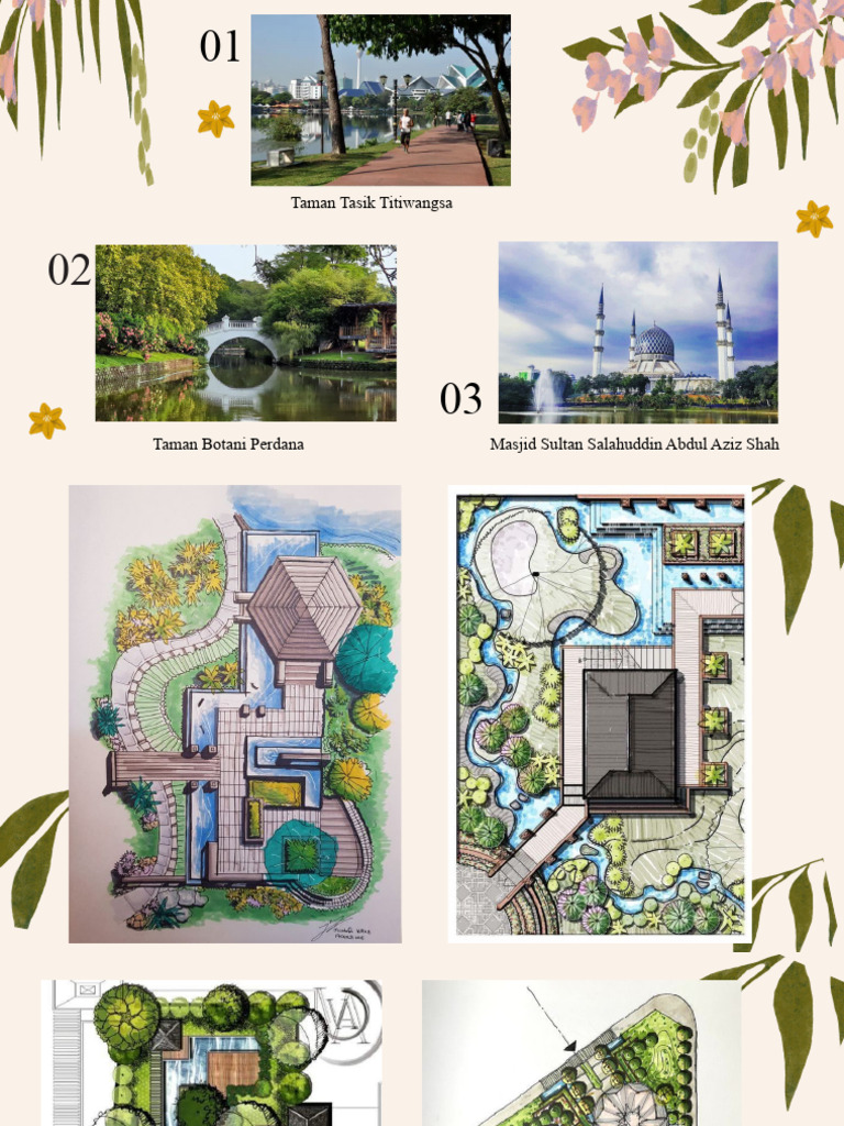 Reka Bentuk Landskap Tingkatan 2 | PDF | Seni