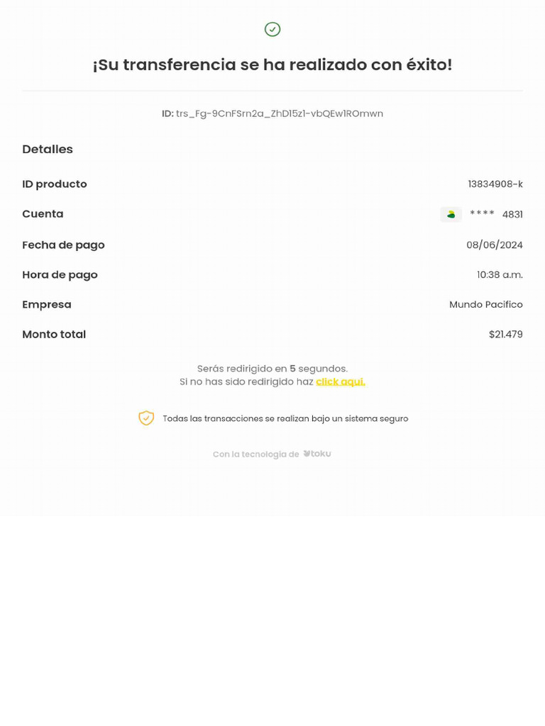 Comprobante De Pago 1 Pdf