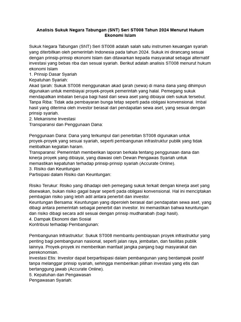 Obligasi Atok | PDF | Pengelolaan Keuangan & Uang | Hukum