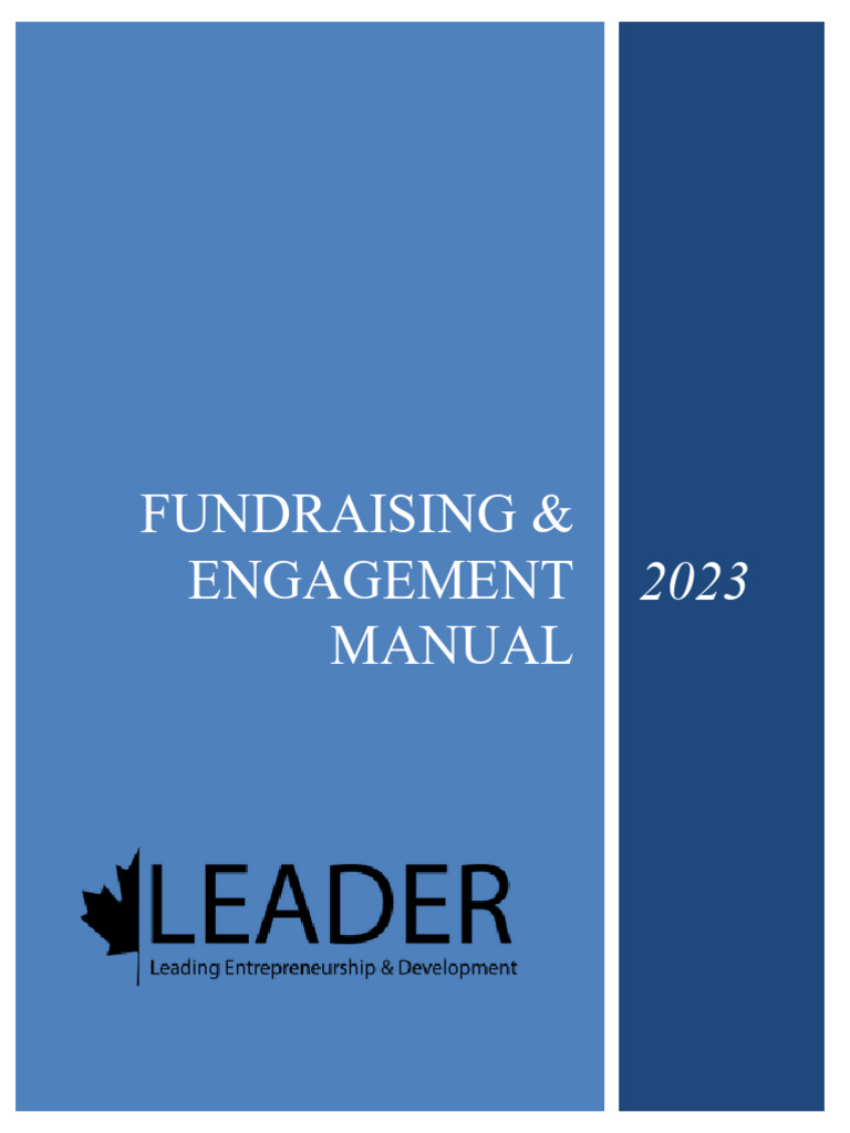 LEADER Project - FE - FE Manual 2023 | Download Free PDF | Financial ...