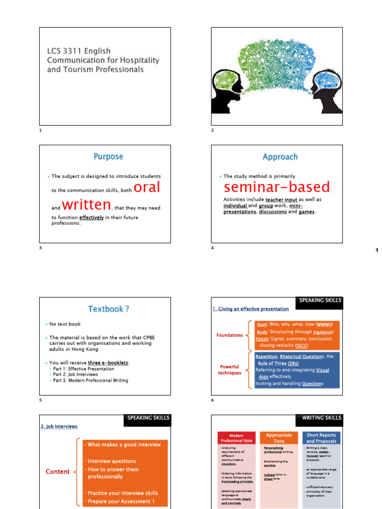 Introduction & Structure (Start & Body) - Student | PDF | Job Interview ...