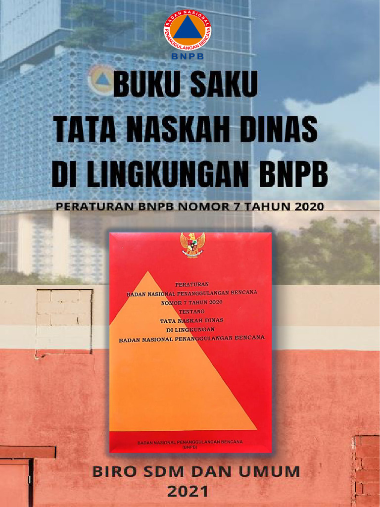 Tata Naskah Dinas BNPB | PDF