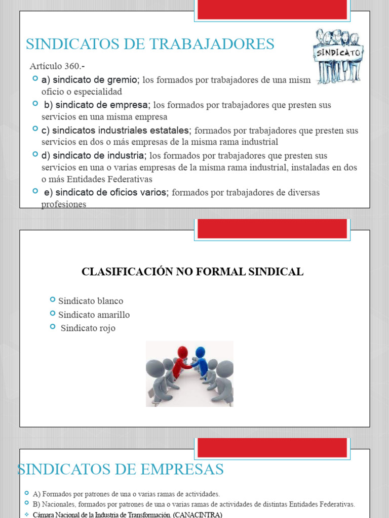 Clase 3 | PDF | Sindicato | Derecho laboral