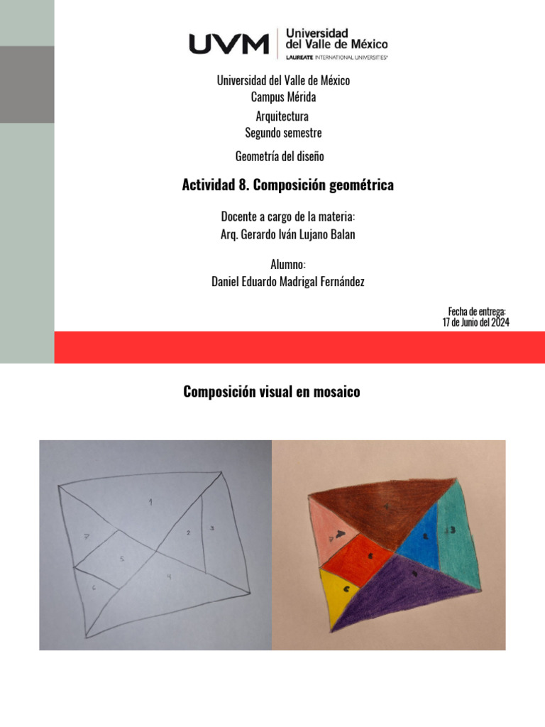 Composición Geométrica en Diseño Visual | PDF