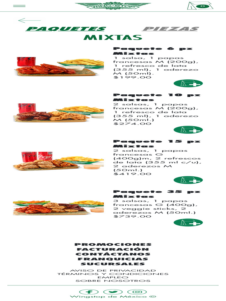 Wingstop México | PDF