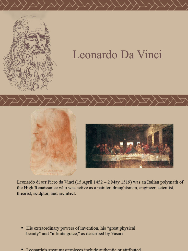 Leonardo Da Vinci | PDF