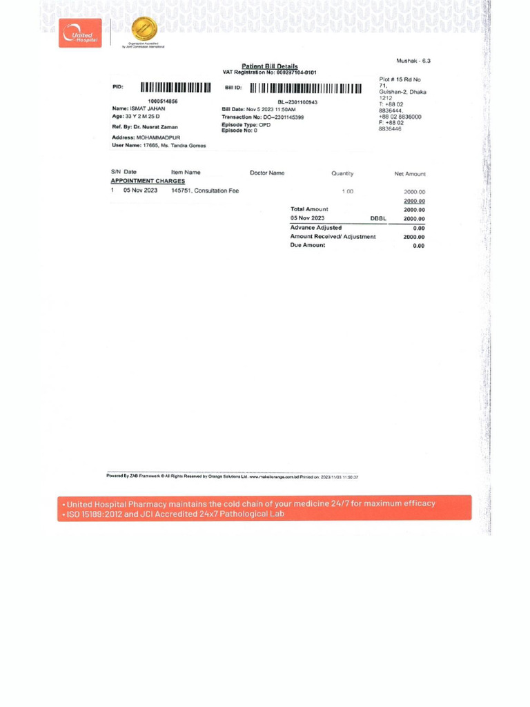 Ismat Jahan United Nusrat | PDF