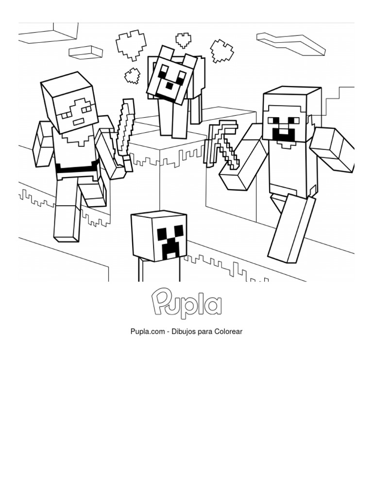 Personajes de Minecraft | PDF