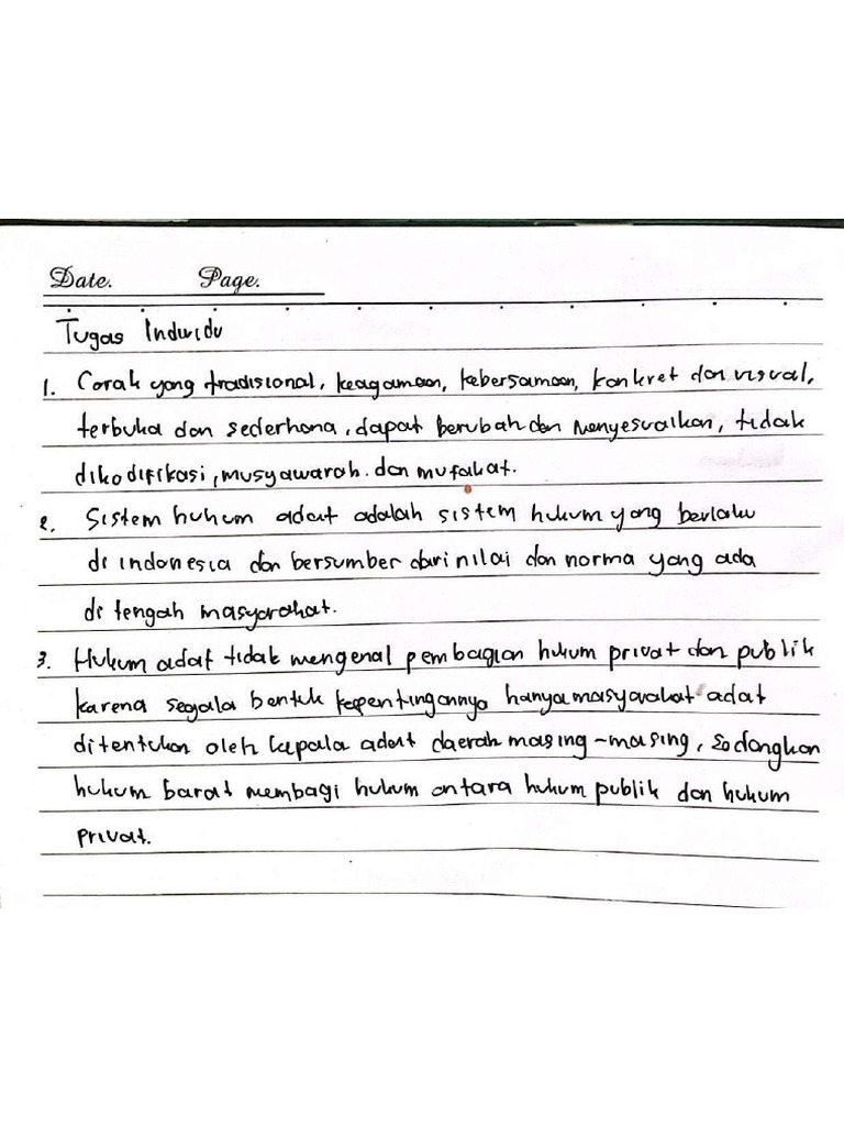Hukum Adat (Tengku Rafli E | PDF