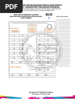 Denah Kursi Bus Pariwisata Seat 2-3 59 Kursi | PDF