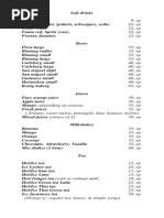 SELECTA ICE CREAM PRICE LIST New | PDF | Cooking, Food & Wine